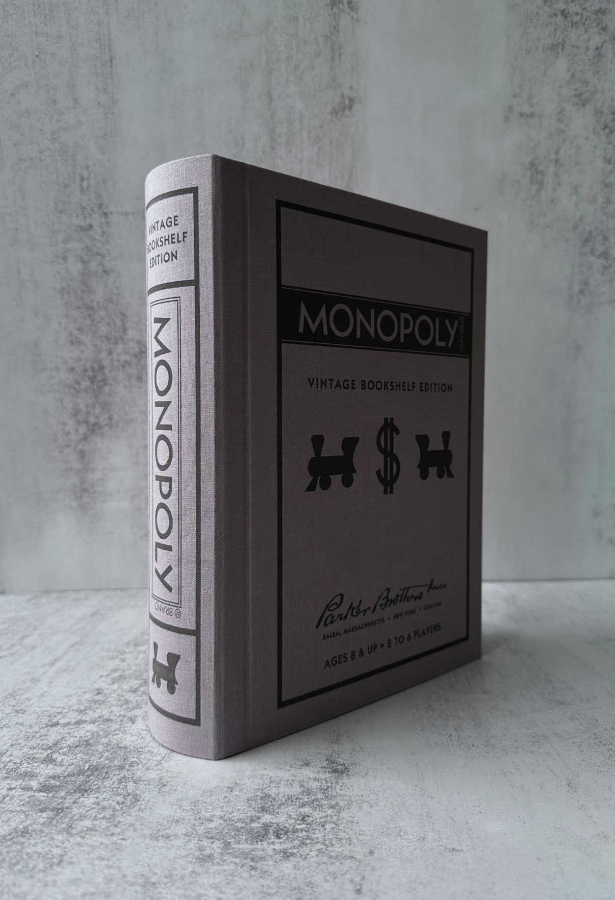 Monopoly Vintage Bookshelf Edition | Linen Collector's Game – Always ...
